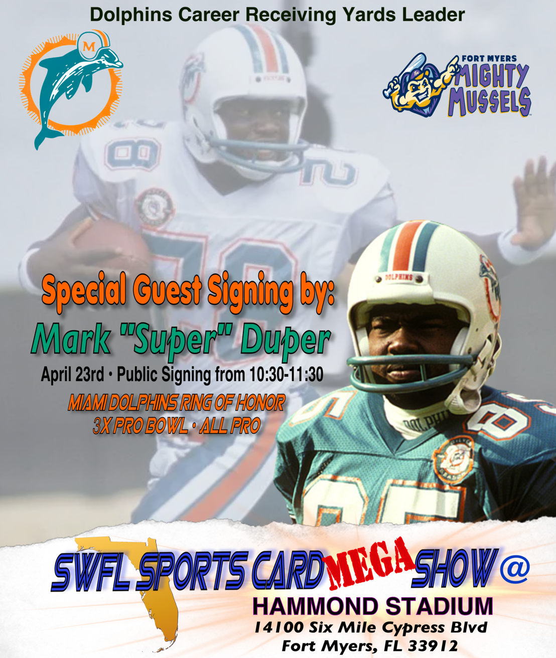 SWFL SPORTS CARD SHOW | MARK DUPER AUTOGRAPH SIGNING